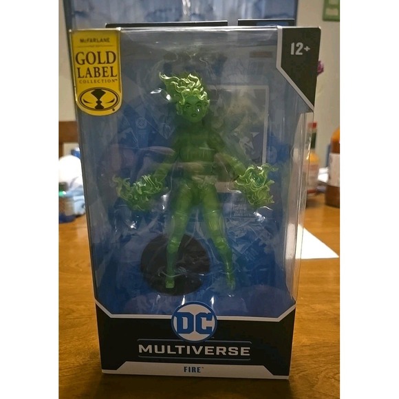 Toys | Dc Multiverse Mcfarlane Gold Label Fire 7 Figure New | Poshmark